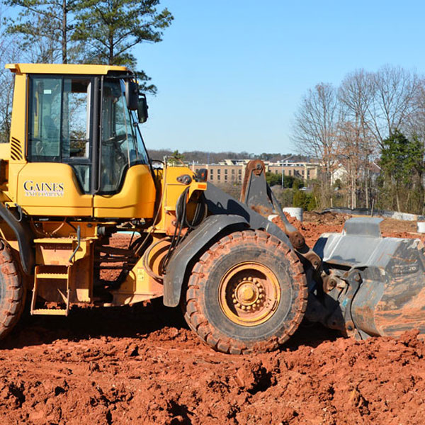 Equipment - Gaines and Company Site Development