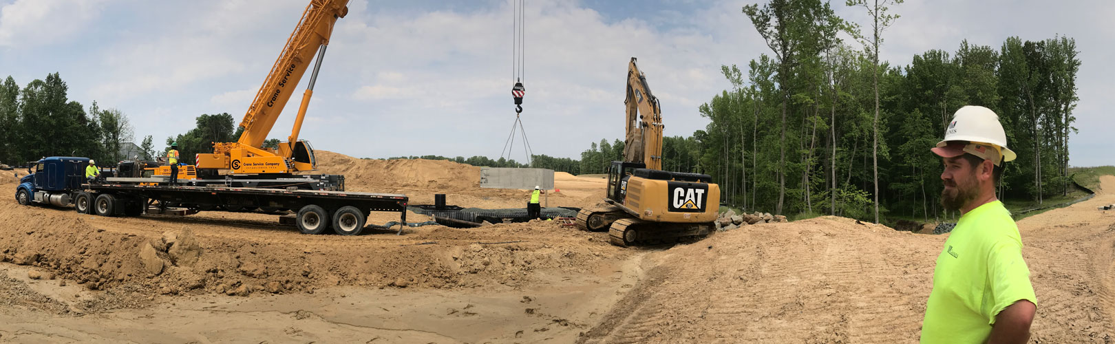 Grading and Excavation - Gaines and Company Site Development