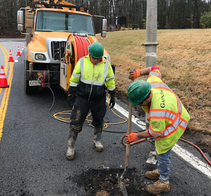 Spotlight on Services: Road Work - Gaines and Company Site Development