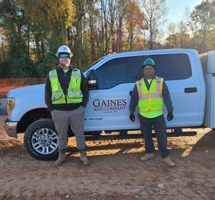 Grading Crew Operator Recognized with Safety Award - Gaines and Company ...