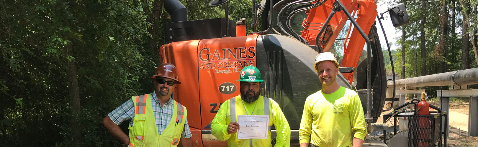 Safety Excellence Program - Gaines and Company Site Development