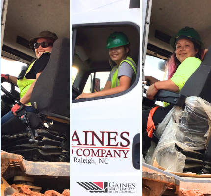 Empowering Women in Construction - Gaines and Company Site Development